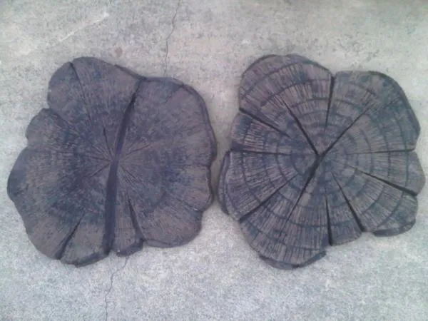 แผ่นทางเดินตอไม้ โดยบ้านและสวน(รวมซีเมนต์) เขตหนองแขม กรุงเทพมหานคร ...