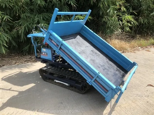 ขายรถบรรทุกตีนตะขาบเดินตาม Sunwa mini cro สีเขียว แบรนด์Sunwa โมเดล:MB ...