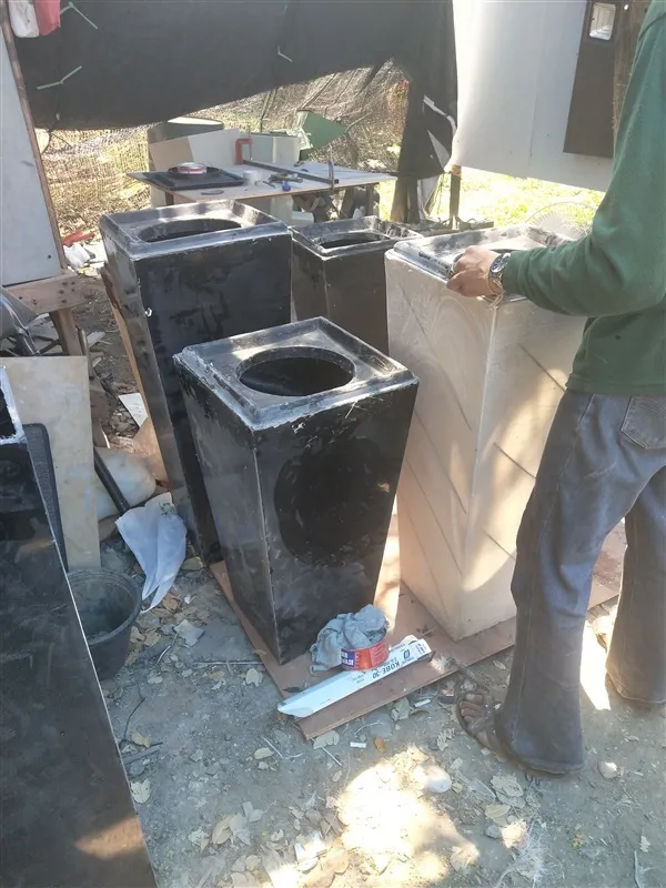 กระถางไฟเบอร์ โดยอุดมทรัพย์ ไฟเบอร์ จ.นนทบุรี รหัสสินค้า 308986