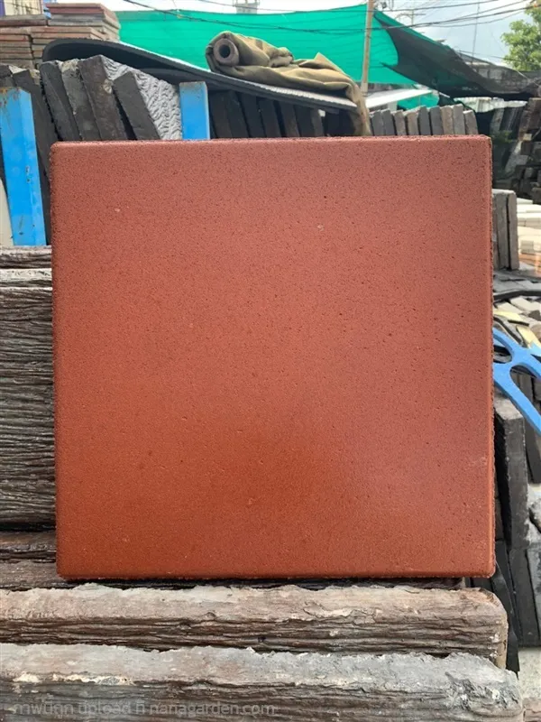 ทางเท้า (Slab) SCG (40x40x4ซม.) สีแดง โดยรวมซีเมนต์กัลปพฤกษ์ เขตบางแค ...
