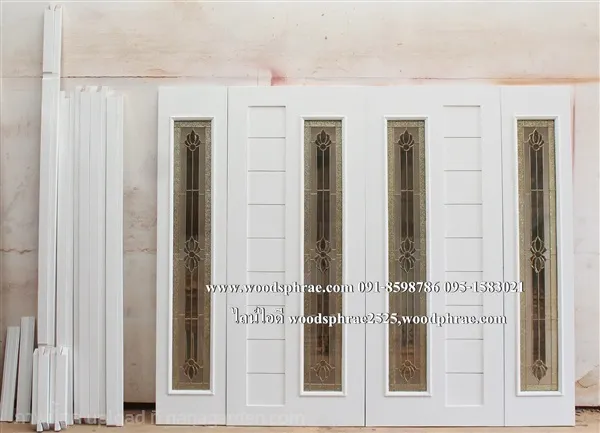 ประตูกระจกนิรภัยบานเปิดชุด 4 ชิ้น โดยวู๊ดแพร่ อ.เมืองแพร่ จ.แพร่ รหัส ...