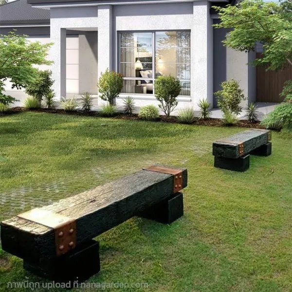 เก้าอี้แต่งสวน รุ่น เนเจอร์06 ยาว 180 cm. โดยมนตรีศิลป์ เขตลาดกระบัง ...